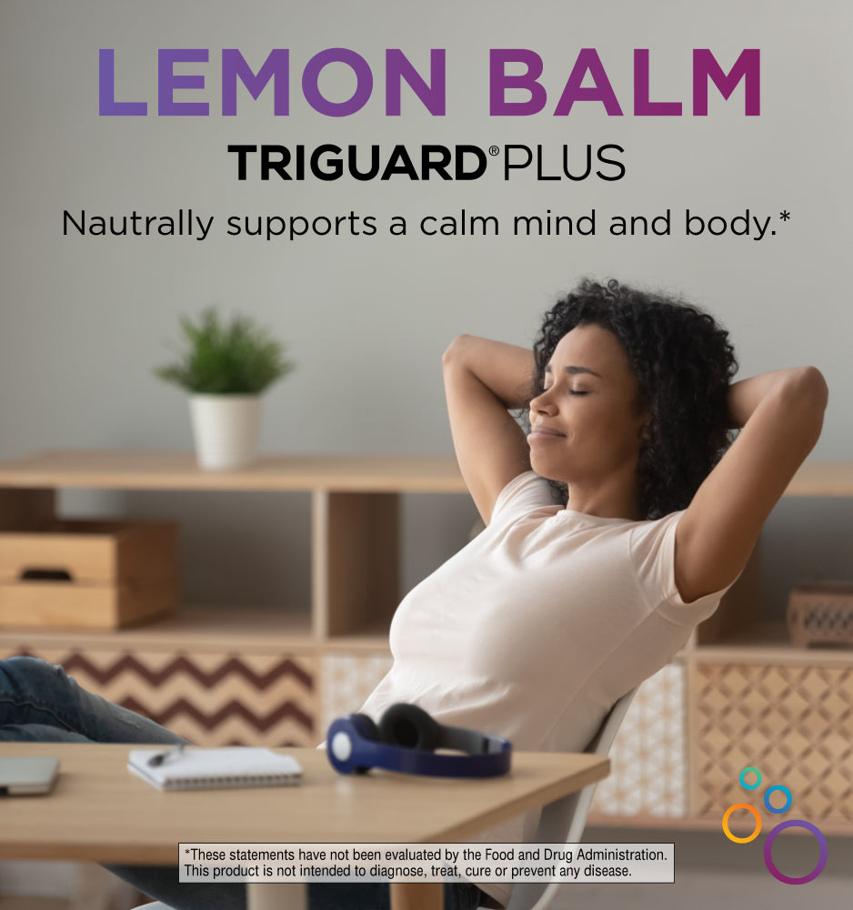 TriGuard Plus Lemon Balm - Calming Support 60 mL (2oz) – Oxygen Nutrition