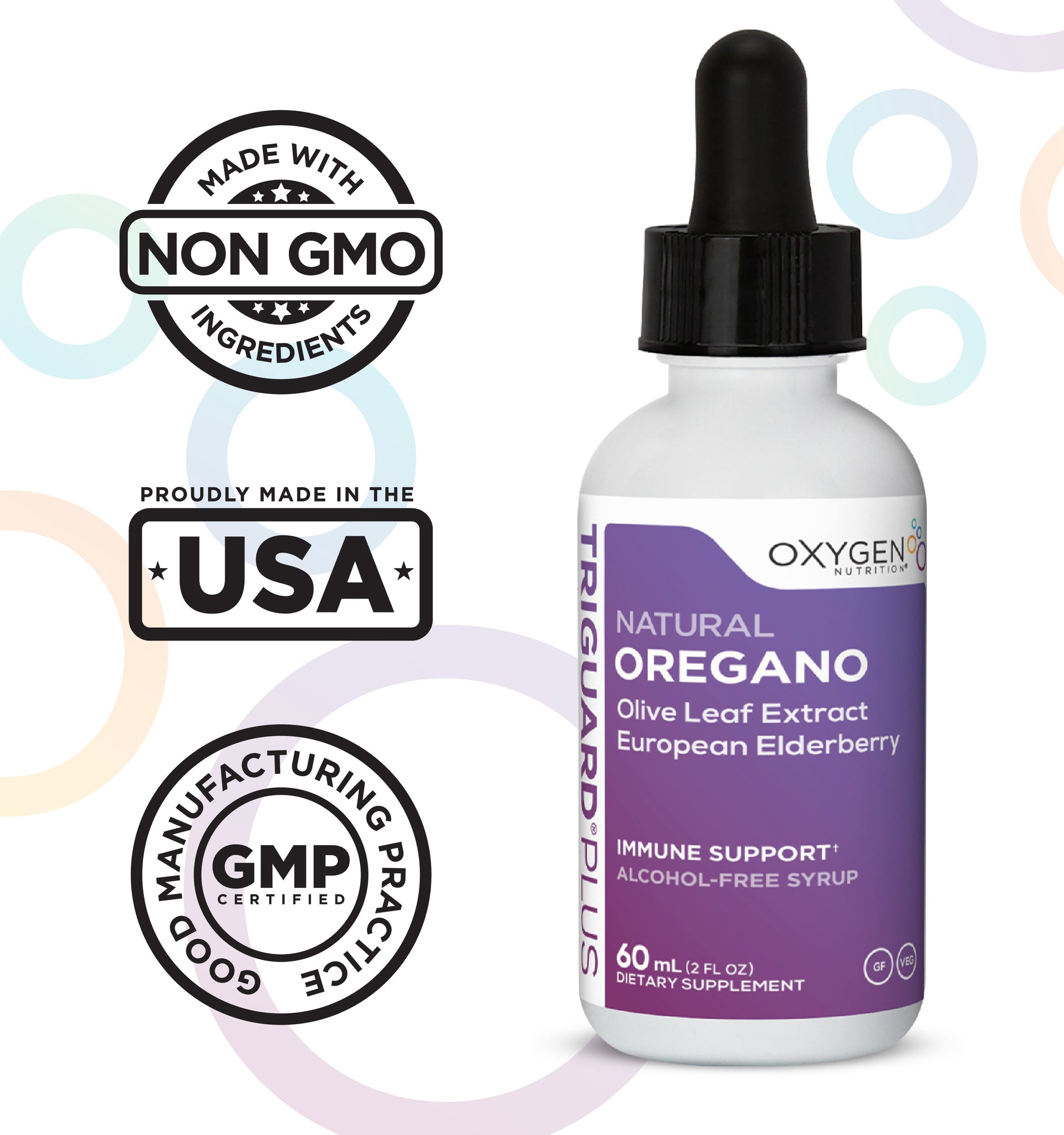 TriGuard Plus Oregano - Immune Support 60 mL (2oz) – Oxygen Nutrition