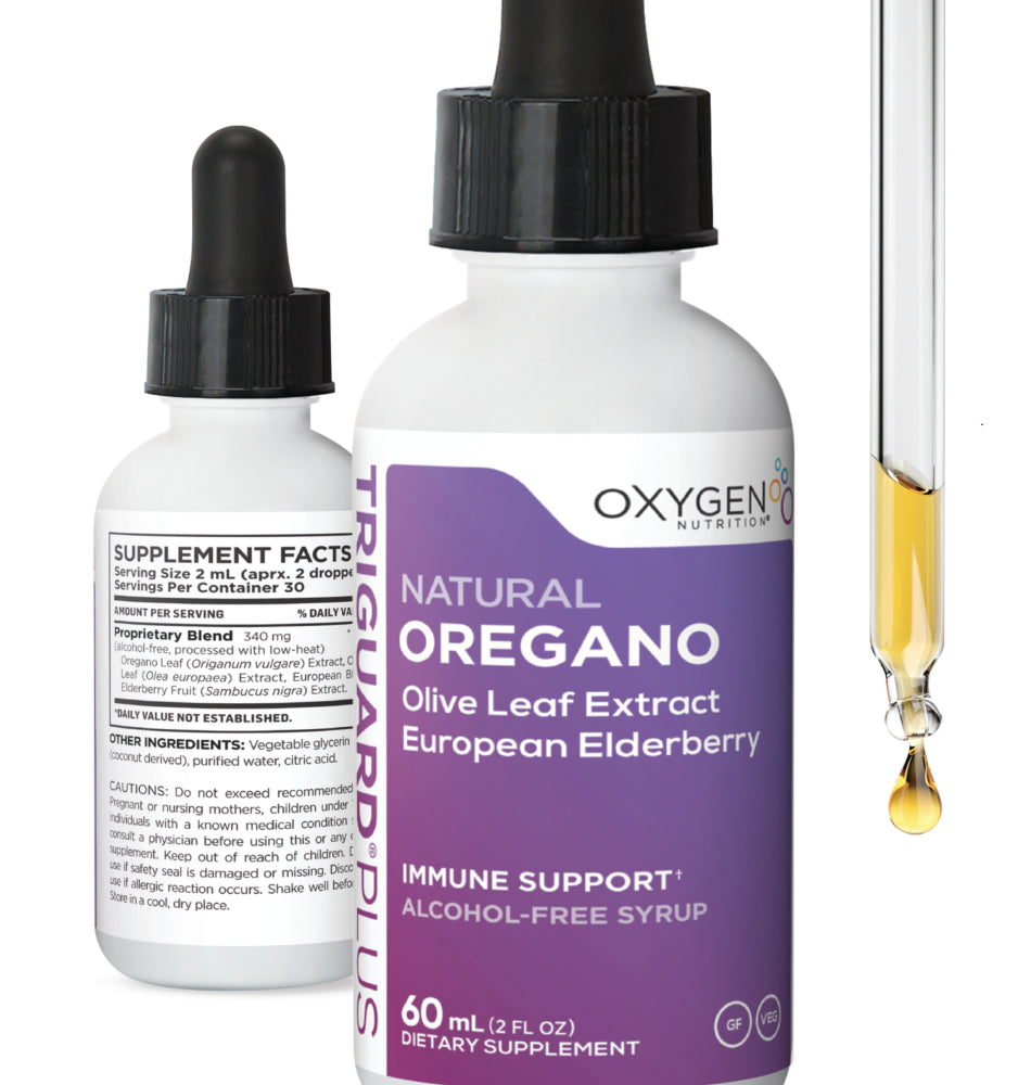 TriGuard Plus Oregano - Immune Support 60 mL (2oz) – Oxygen Nutrition